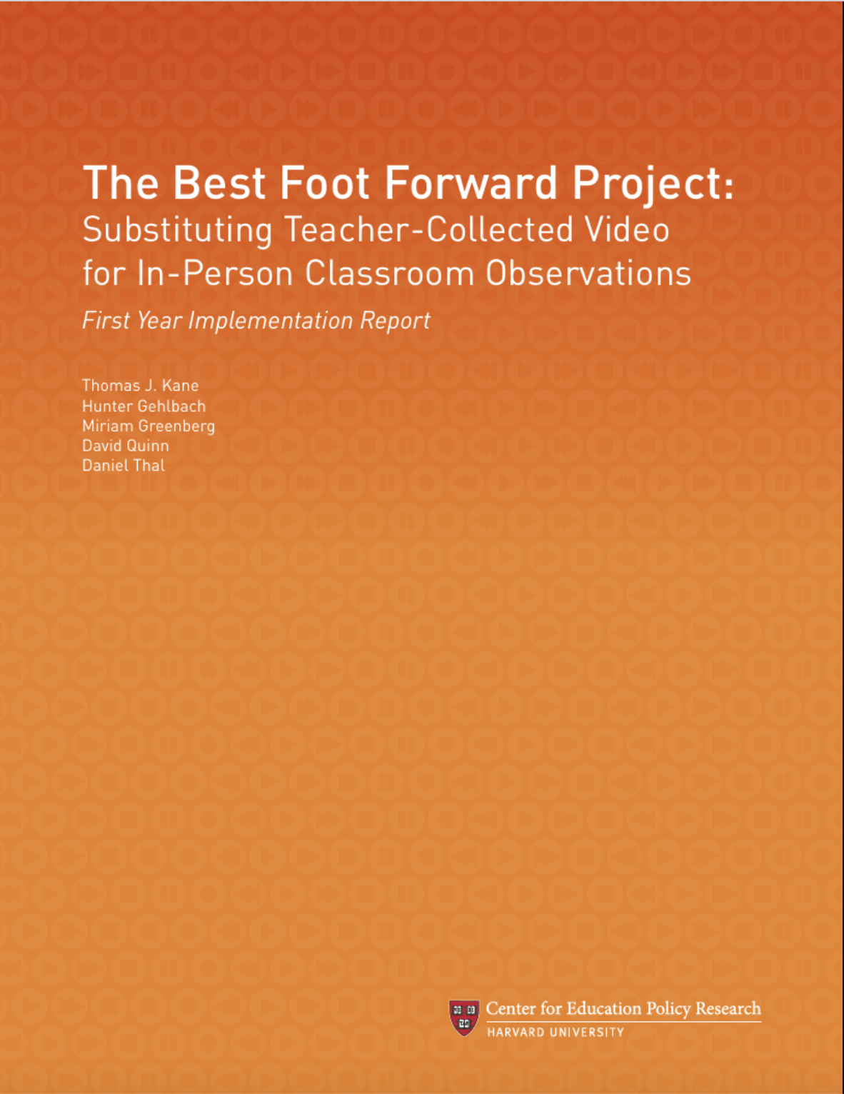 The Best Foot Forward Project: Substituting Teacher-Collected Video for ...